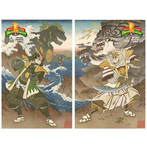 MIGHTY MORPHIN POWER RANGERS DIMENSION X EXCLUSIVE SAMURAI COMPLETE SE ...